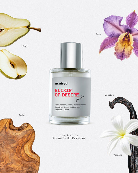 Elixir Of Desire inspired by Si Passione – nspired beauty